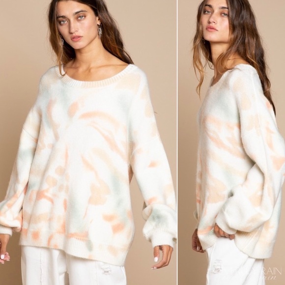 POL | Sweaters | Pol Womens Autumn Dream Dye Oversized Sweater | Poshmark